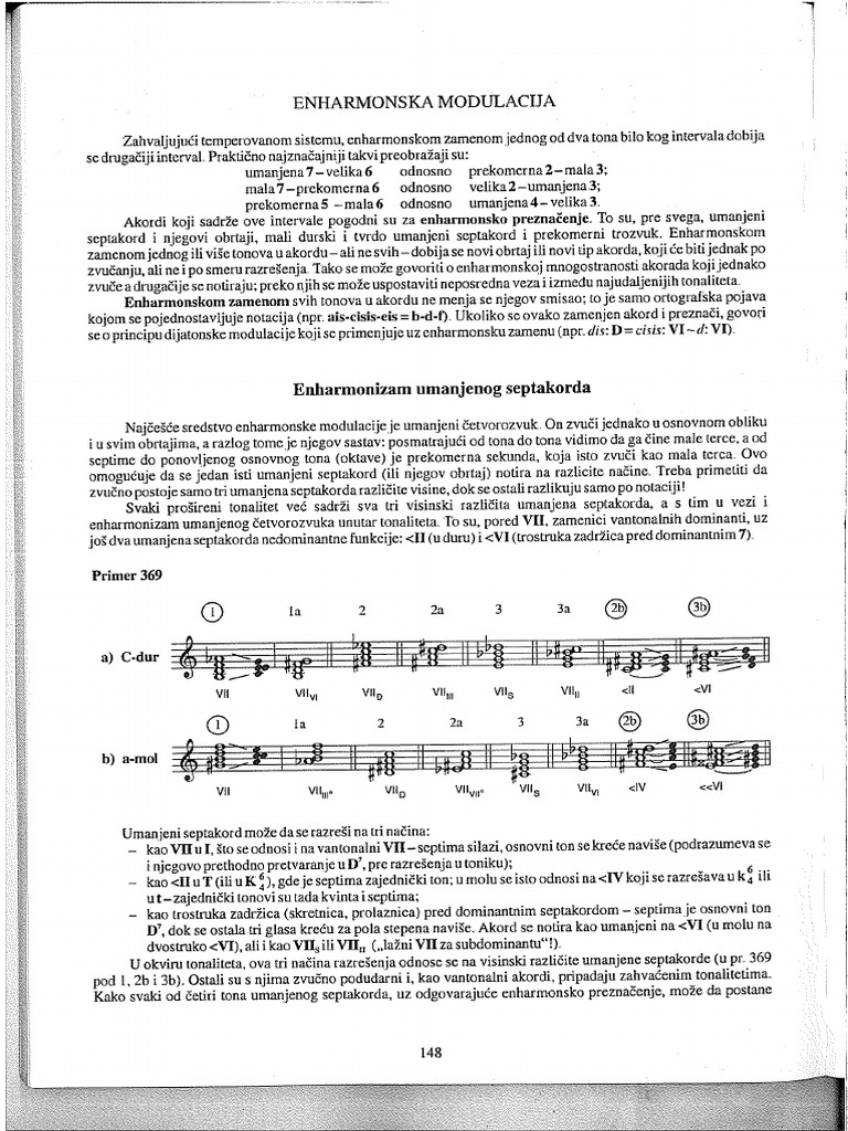 Mirjana Zivkovic Modulacije Harmonija PDF | PDF
