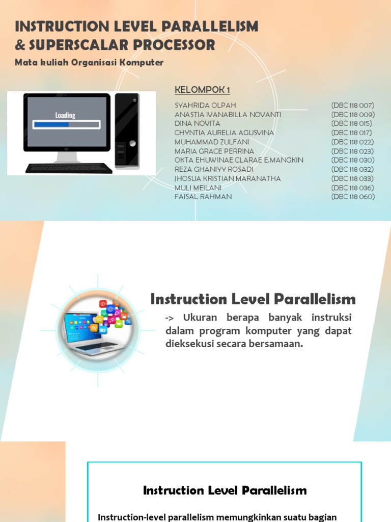 Instruction-Level Parallelismand Superscalar Processors | PDF