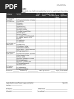 Product Change Over Checklist | PDF