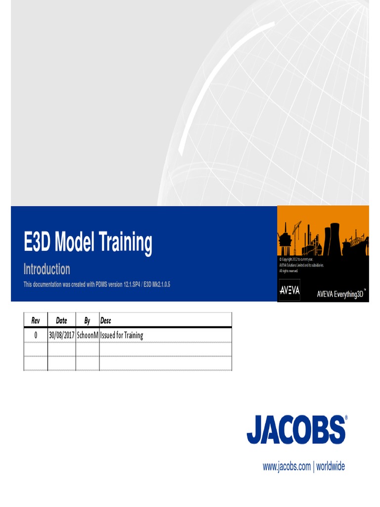 E3D 2.1 Model Introduction-Rev0 | PDF | Databases | 3 D Modeling