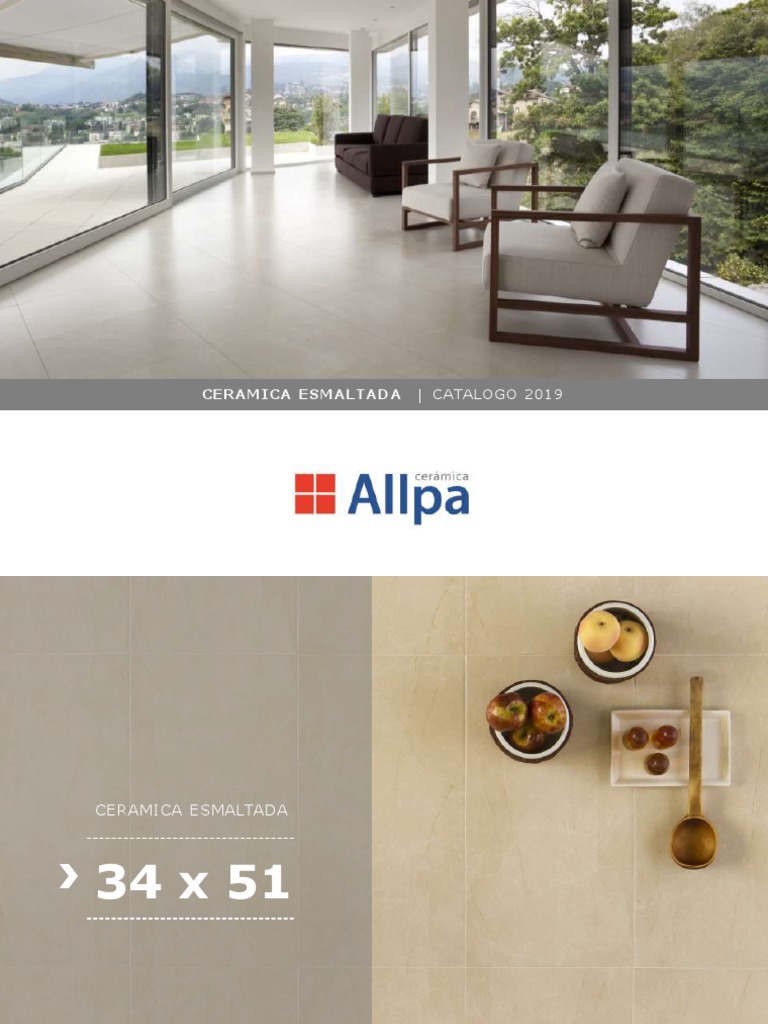Catalogo Digital Allpa 2019 Ceramica Esmaltada PDF | PDF | Piedra ...