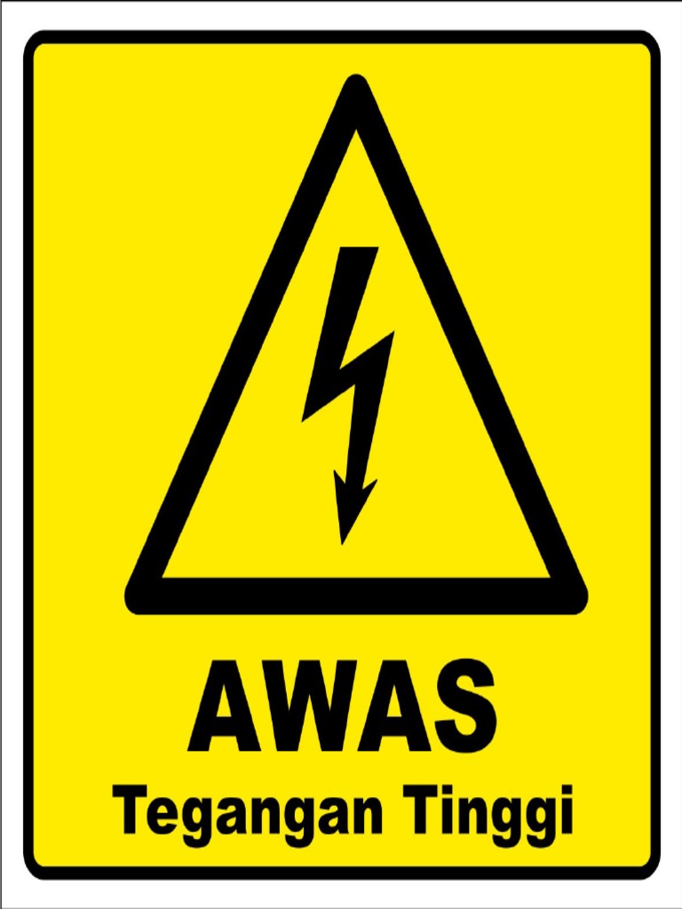 Awas Tegangan Tinggi | PDF