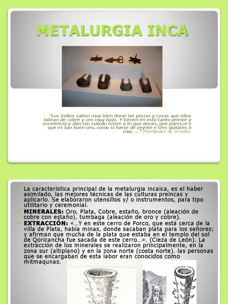 METALURGIA INCA | Imperio Inca | Escultura