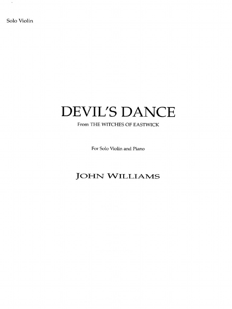 DEVIL'S DANCE by John Williams - violin.pdf