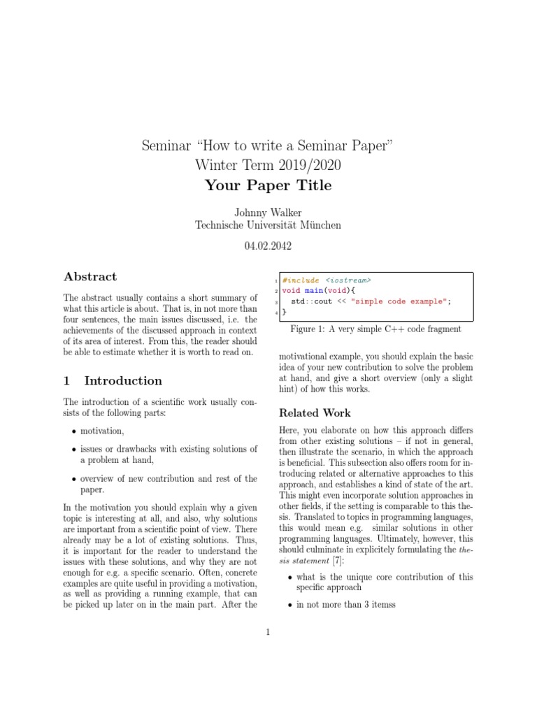 Seminar Paper | PDF | Motivation | Motivational