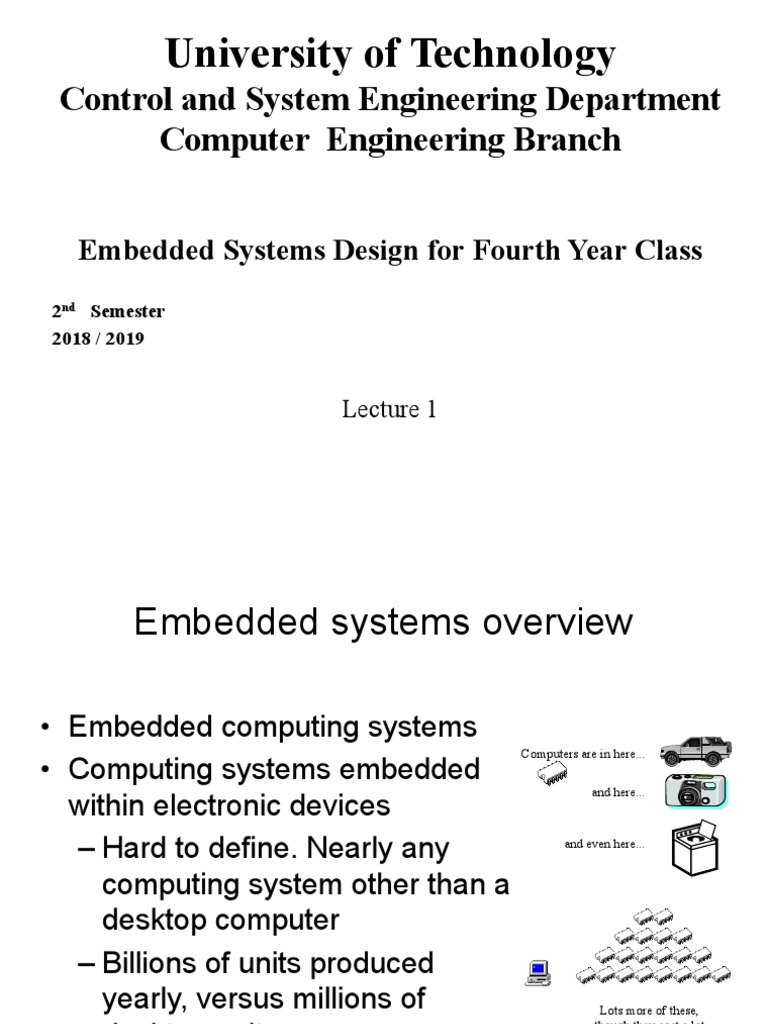 Embedded System Design BSC 01 | PDF | Microcontroller | Software ...