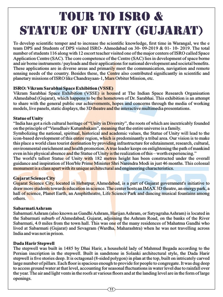 Isro | PDF | Gujarat | Outer Space