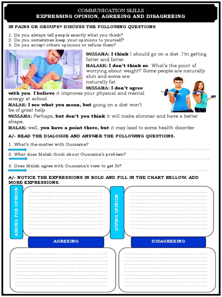 Expressing Opinion Lesson Plan 2019 | PDF | Learning | Psychological ...
