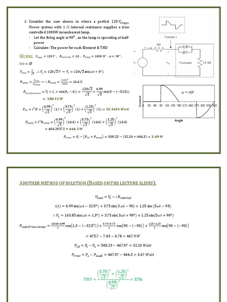 Assignment Power Quality | PDF | Electrical Engineering | Electromagnetism