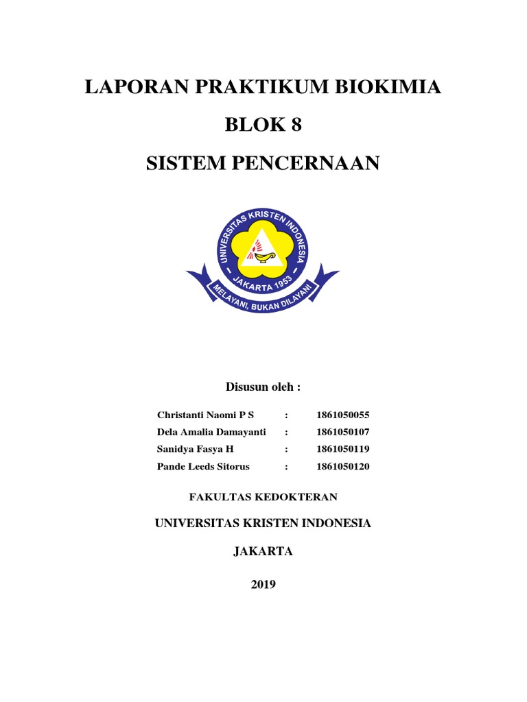 Laprak Biokim Blok GI TRACT | PDF