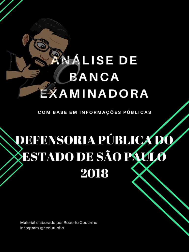 Análise Da Banca Examinadora - DPESP | PDF | São Paulo | Juventude