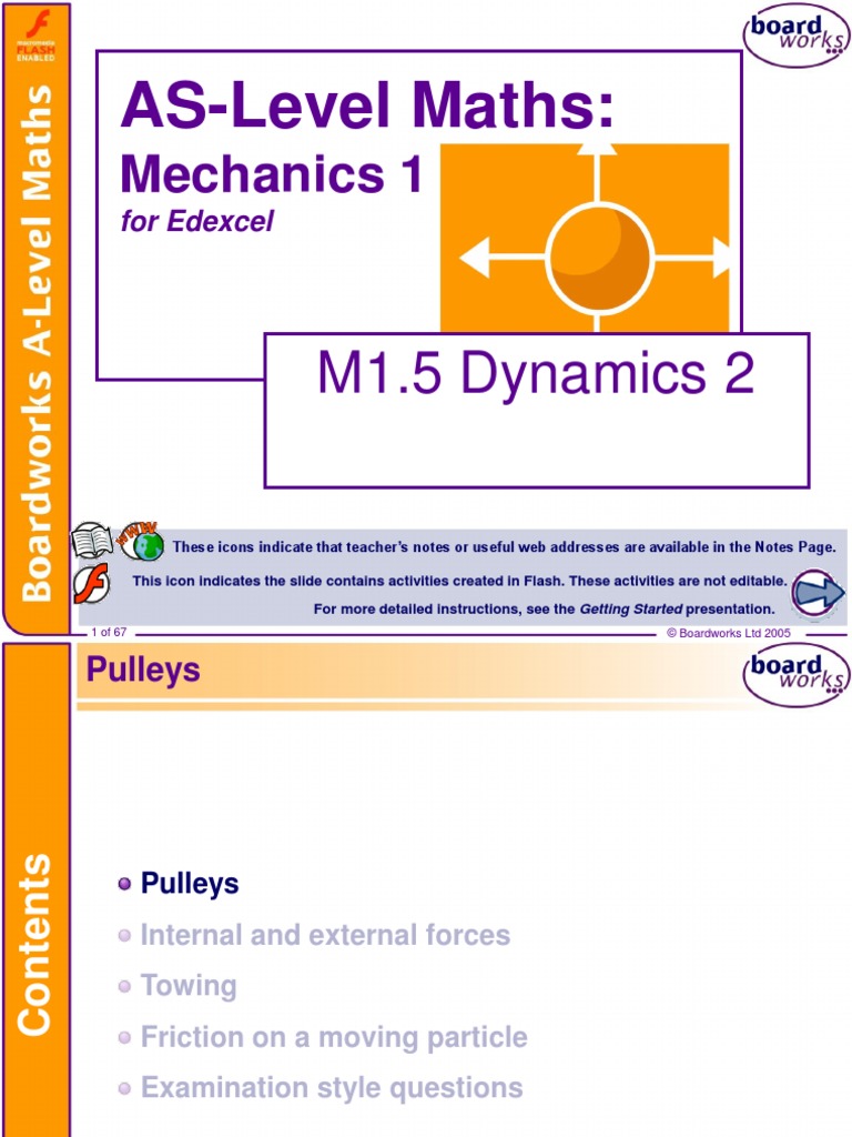5 Dynamics | PDF | Tension (Physics) | Force
