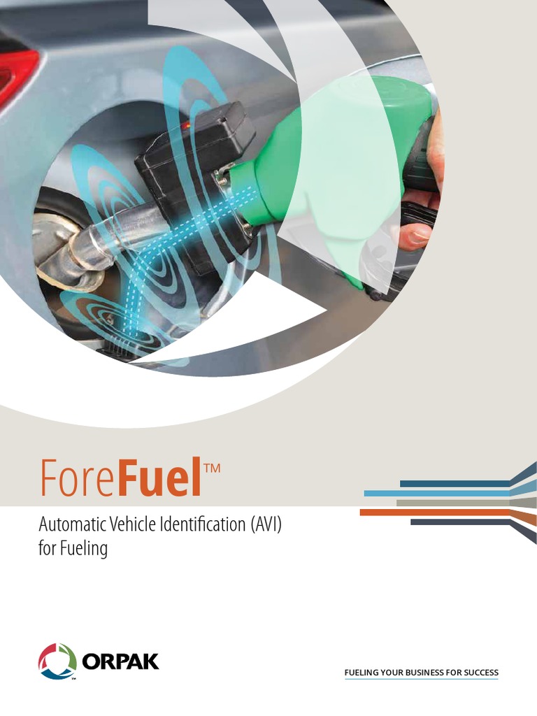 ORPAK ForeFuel Brochure WBST | PDF | Radio Frequency Identification ...