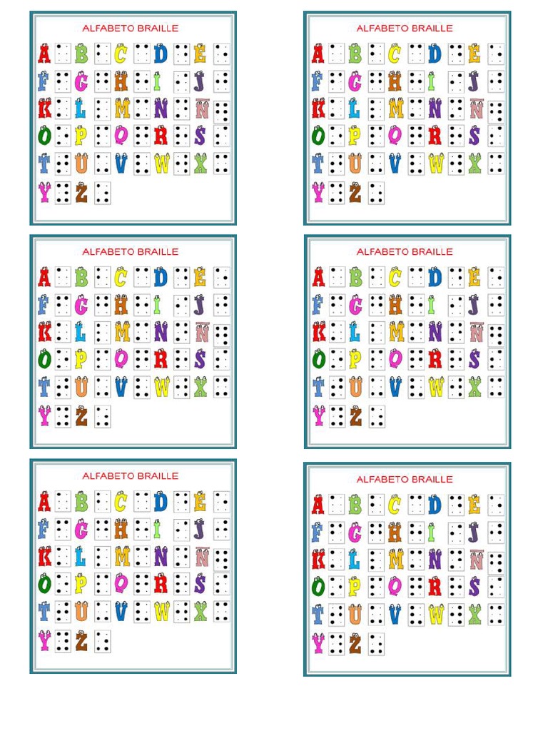 Alfabeto Braille | PDF