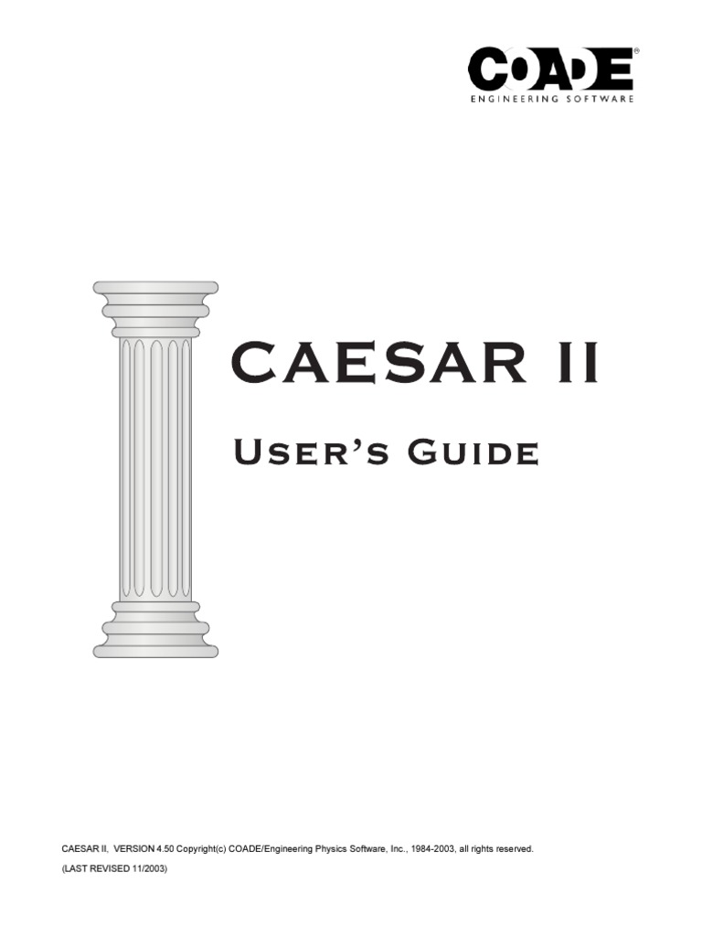 Caesar User Manual PDF | PDF | License | Stress (Mechanics)