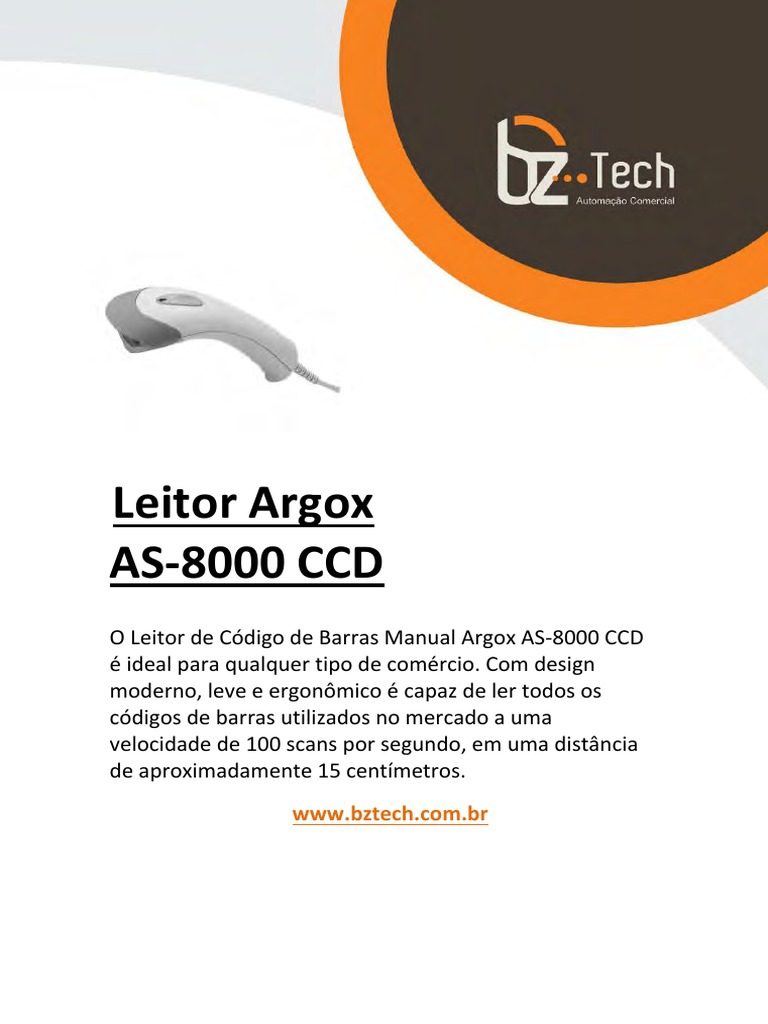 Manual Argox As 8000 | PDF | Barcode | International Standard Serial Number