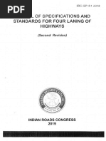 IRC SP 99 2013 Expressway Manual | PDF