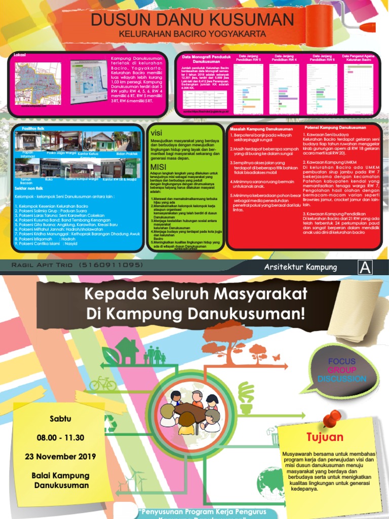 Contoh Poster Kegiatan FGD | PDF