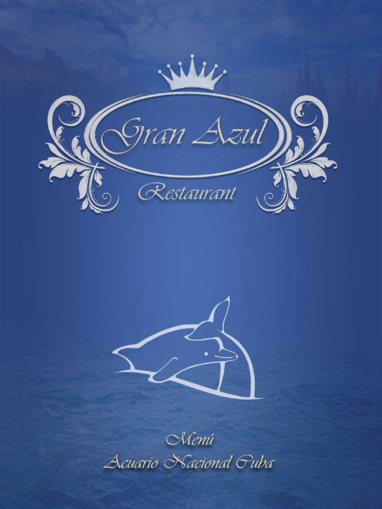 Menu Gran Azul | PDF