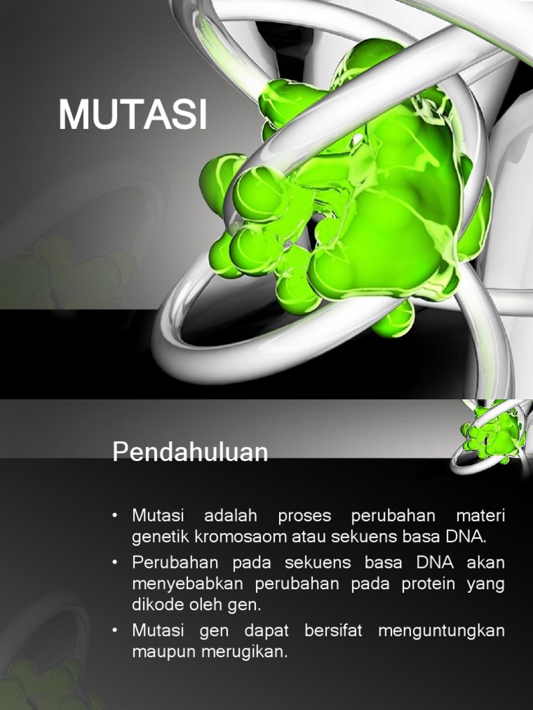Mutasi DNA | PDF