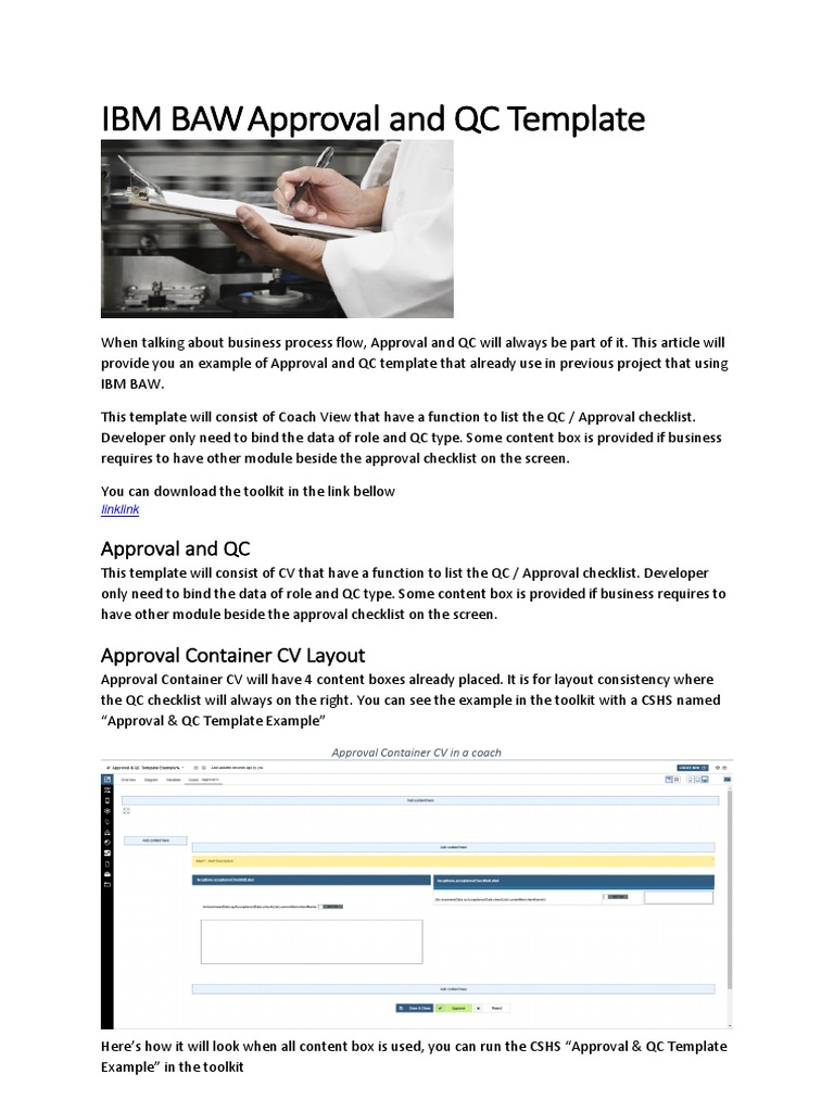 Approval and QC Template | Download Free PDF | Parameter (Computer ...