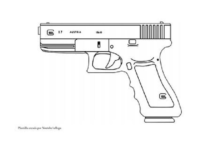 Glock 17 Plantilla | PDF