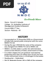 NMDC Bailadila Report On Mines | PDF