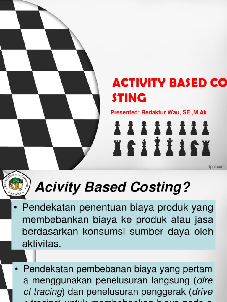 Memahami Activity Based Costing (ABC) | PDF
