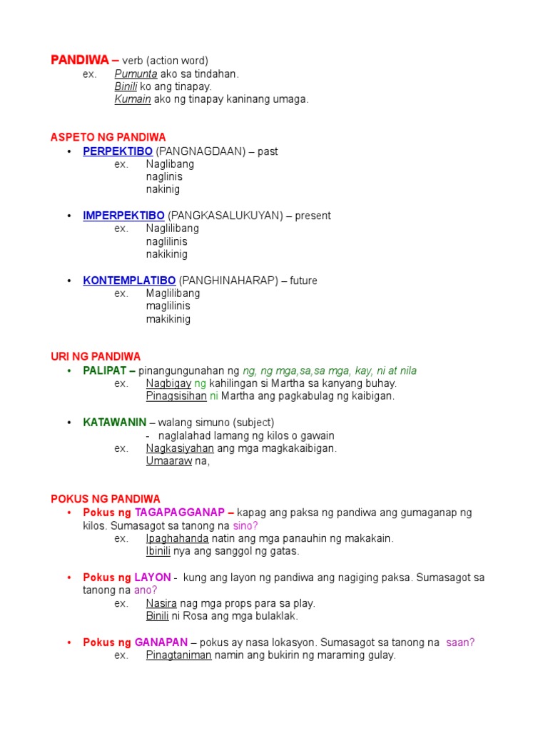 Filipino PDF | PDF