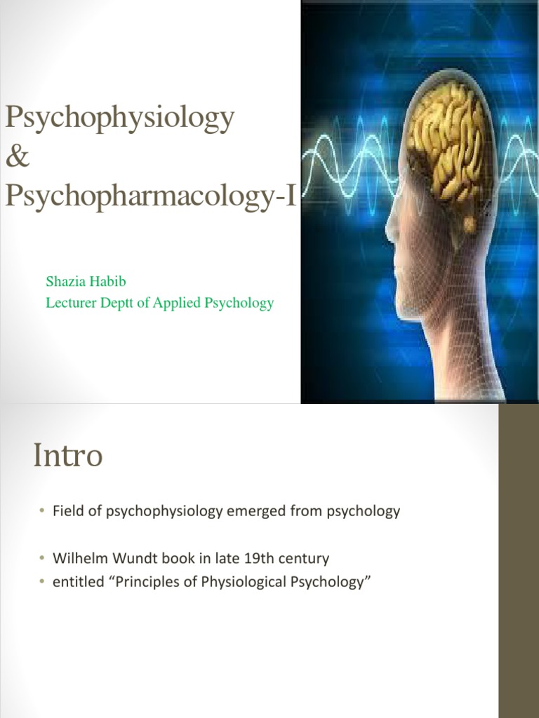 Psychophysiology Intro | PDF | Brain | Physiology