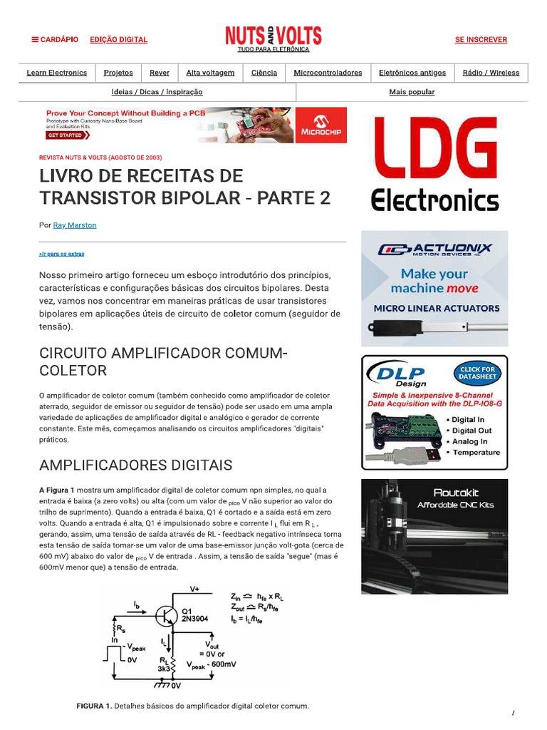 Bipolar Transistor Cookbook - Part 2 - Nuts & Volts Magazine | PDF