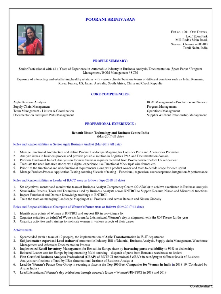 S Poorani PDF | PDF | Ford Motor Company | Business Analysis