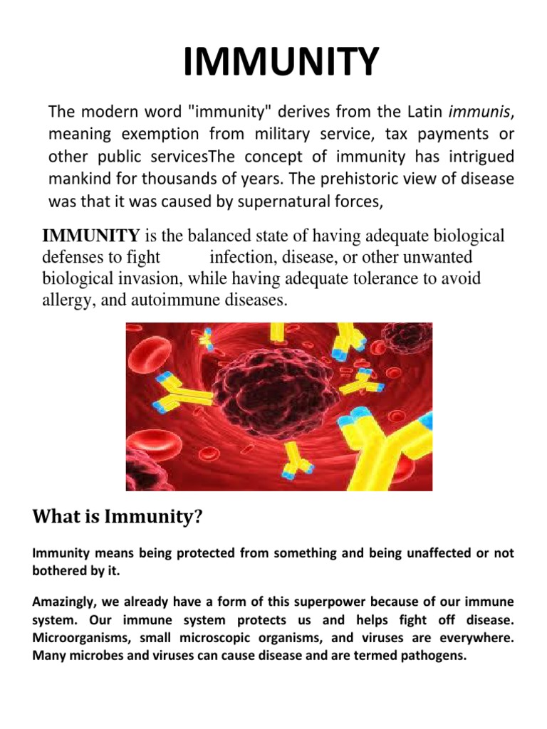 Immunity | PDF | Antibody | Immunity (Medical)