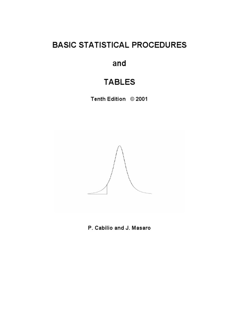 All Table PDF | Download Free PDF | P Value | Confidence Interval