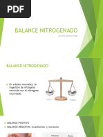 Balance Nitrogenado | PDF