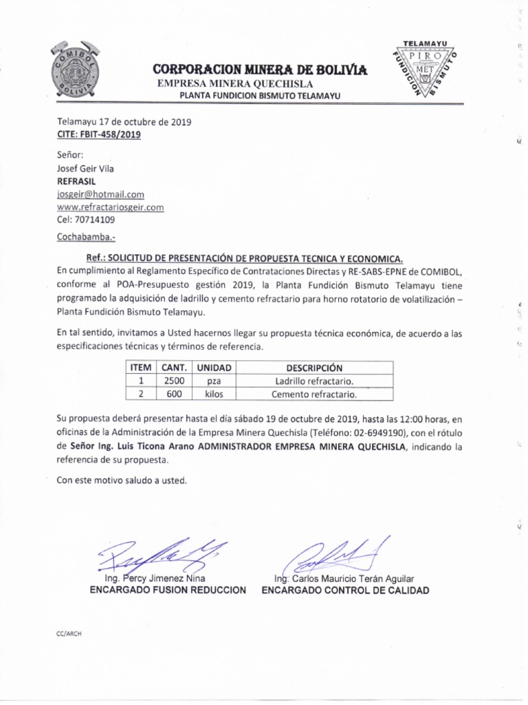 Invitacion REFRASIL PDF | PDF