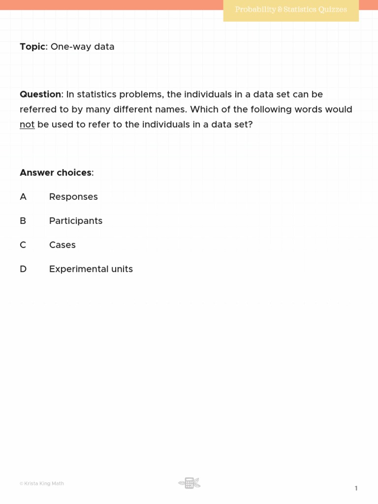 One Way Data | PDF | Horsepower | Categorical Variable