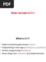 Basic Structure of C++ | PDF | Pointer (Computer Programming) | Computing