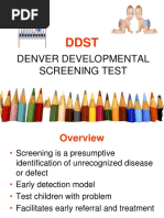Denver II Developmental Screening Test | PDF