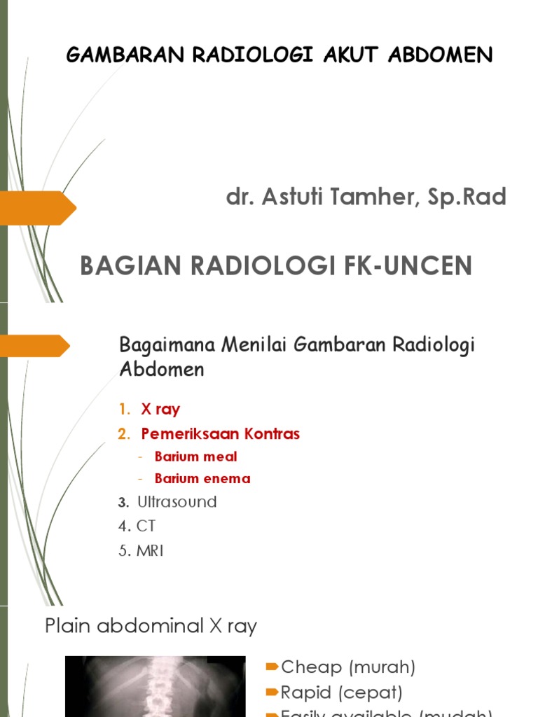 Akut Abdomen Uncen | PDF | Sains & Matematika