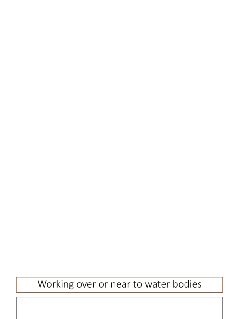 Working Near Water | PDF | Hyperthermia | Occupational Safety And Health