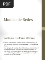 4.2 El Modelo de Flujo Maximo | PDF | Algoritmos | Programación lineal