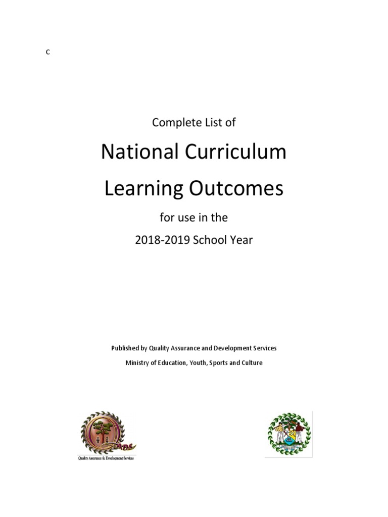 National Curriculum | PDF | Question | English Language
