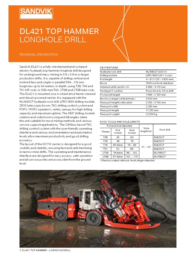 DL421 TS2-273 - 03 | PDF | Truck | Drilling