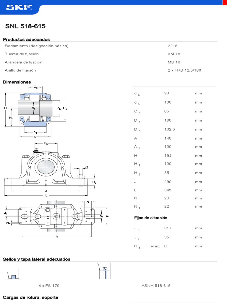 SNL 518-615 + 2218 | PDF | Ingeniería mecánica | Metalurgia