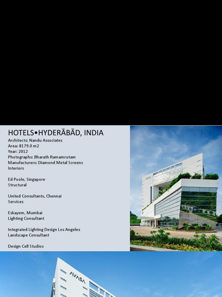 Avasa Hotel | PDF | Design | Buildings And Structures