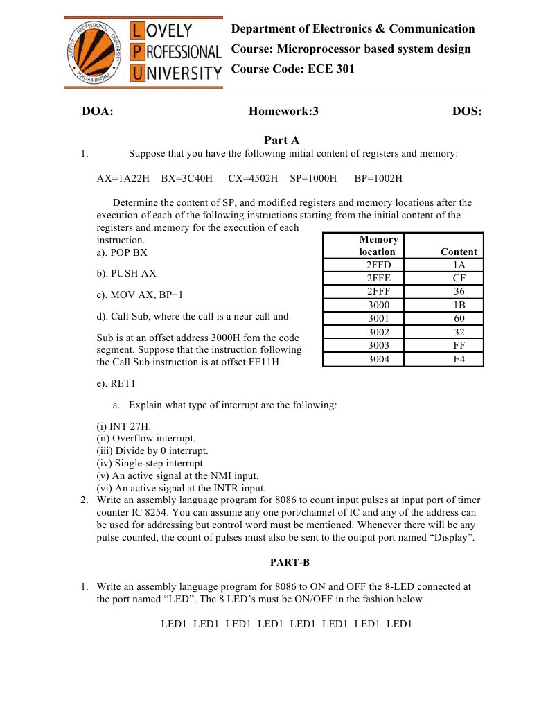 ECE301hw3 | PDF | Input/Output | Analog To Digital Converter