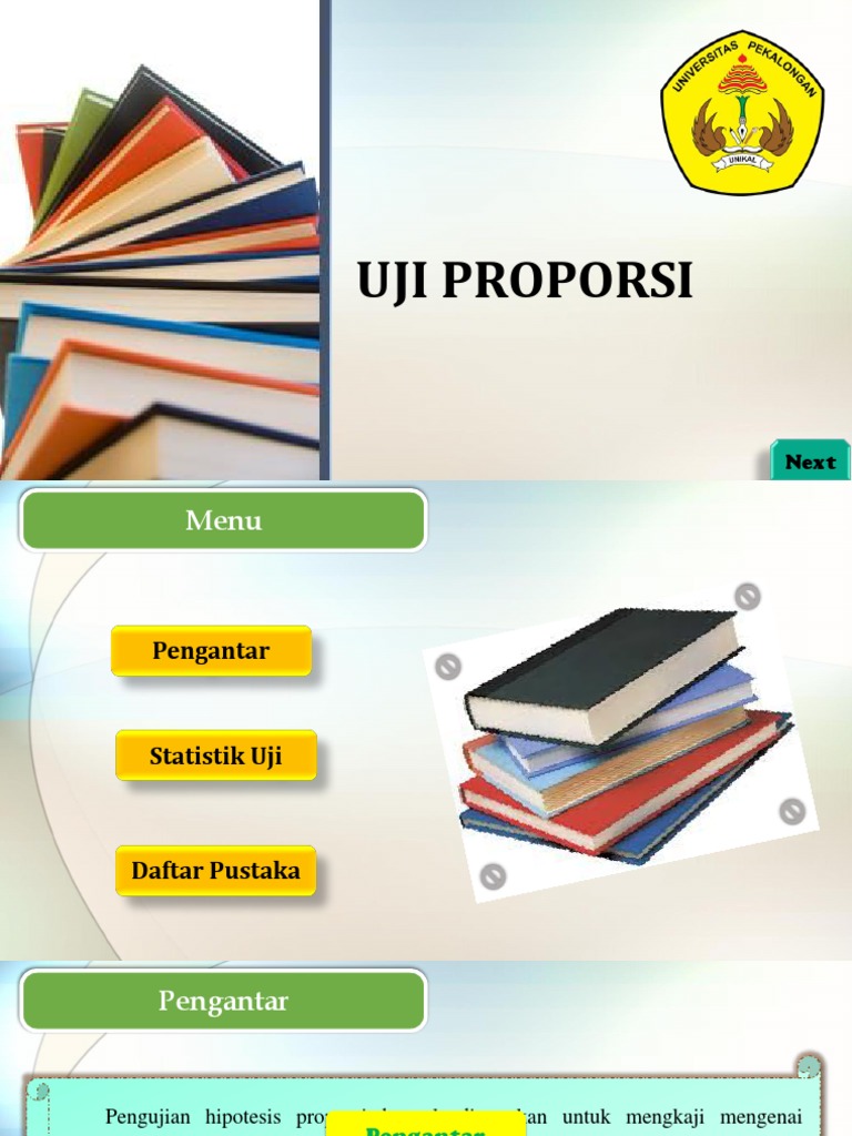 Uji Tentang Proporsi | PDF