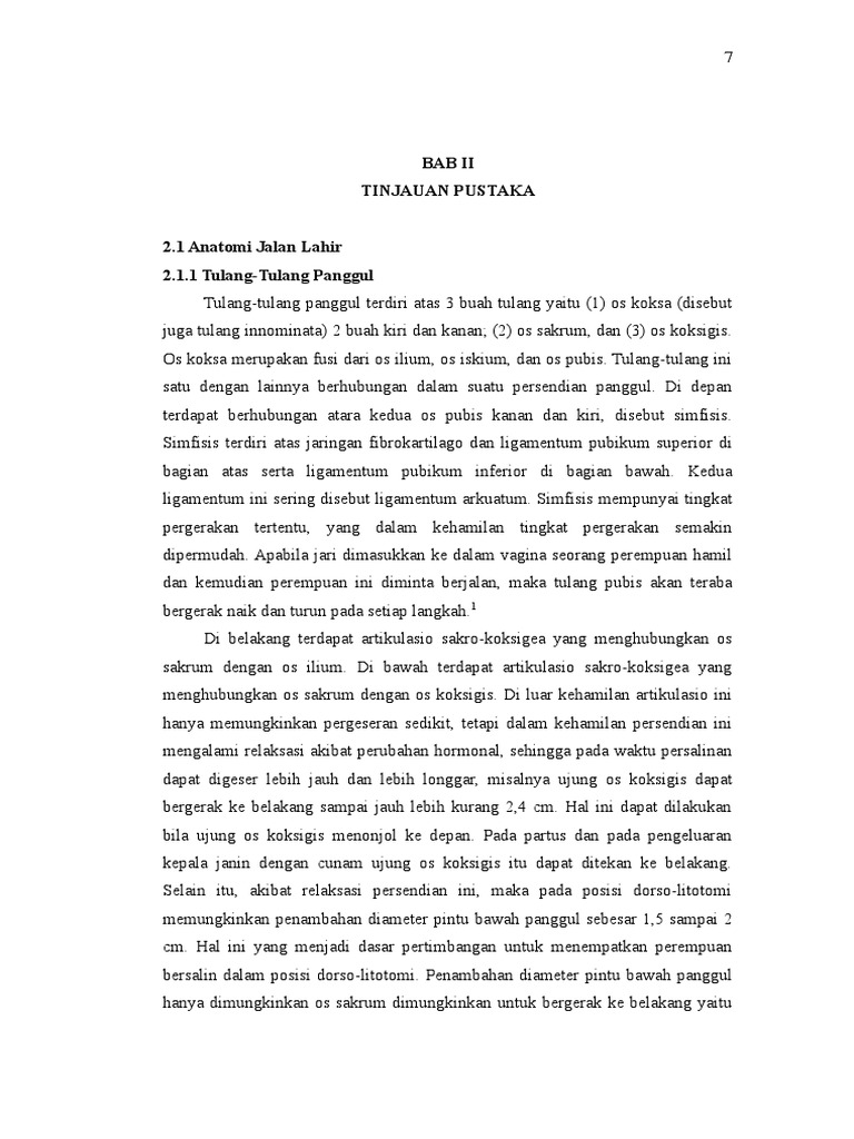 Lapsus BAB 2 CPD | PDF