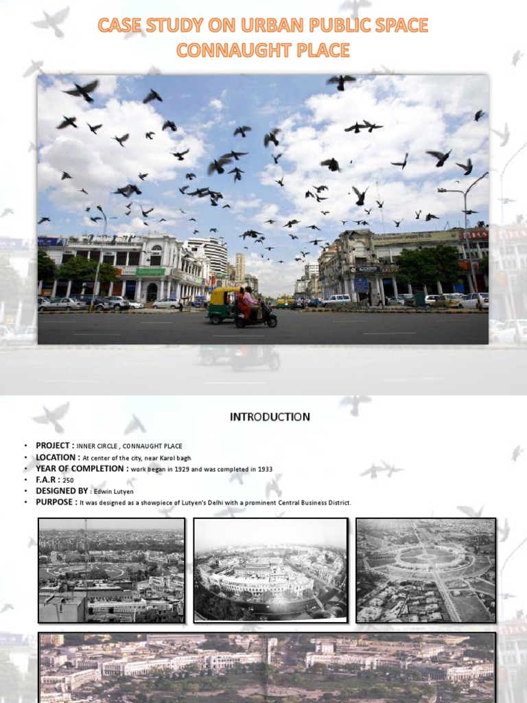 Case study-Connaught-Place | PDF | Parking | Land Transport